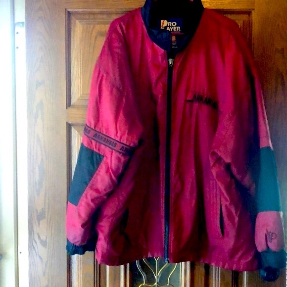 Jackets & Coats | Vintage Arkansas Razorbacks Jacket | Poshmark
